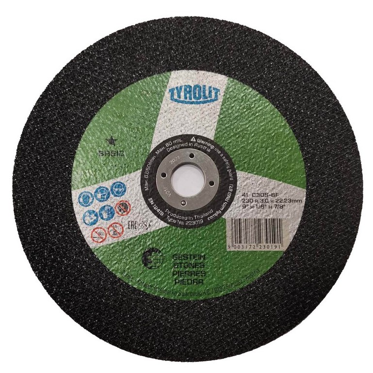 Tyrolit Original - TN.223.019 - Basic 1 Star - Straight Cut-Off Wheels ...