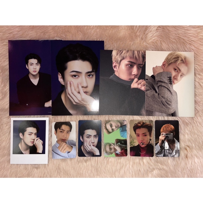 EXO Sehun Official Photocards (Album and Non-Album Photocatds) | Shopee ...