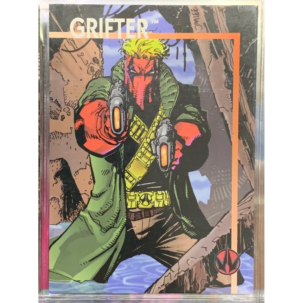 1995 WildCats Action Figure Card #8 - Grifter (Art by Jim Lee) | Shopee ...