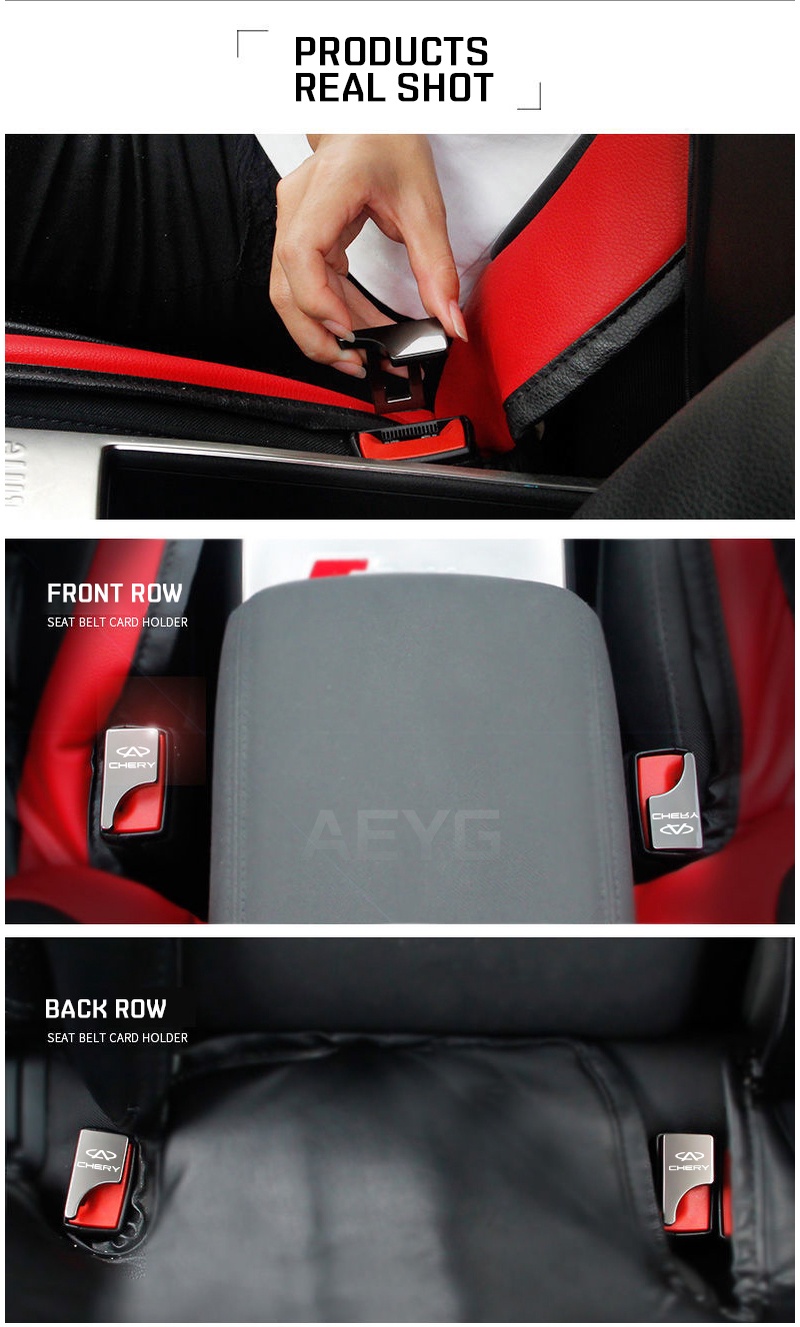 Zinc Alloy Car Safety Seat Belt Buckle Hidden Clip for MG hs zs ep MG5 ...
