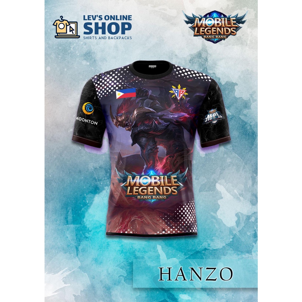 Mobile Legends Shirt - Hanzo - High Quality Print | Shopee Philippines