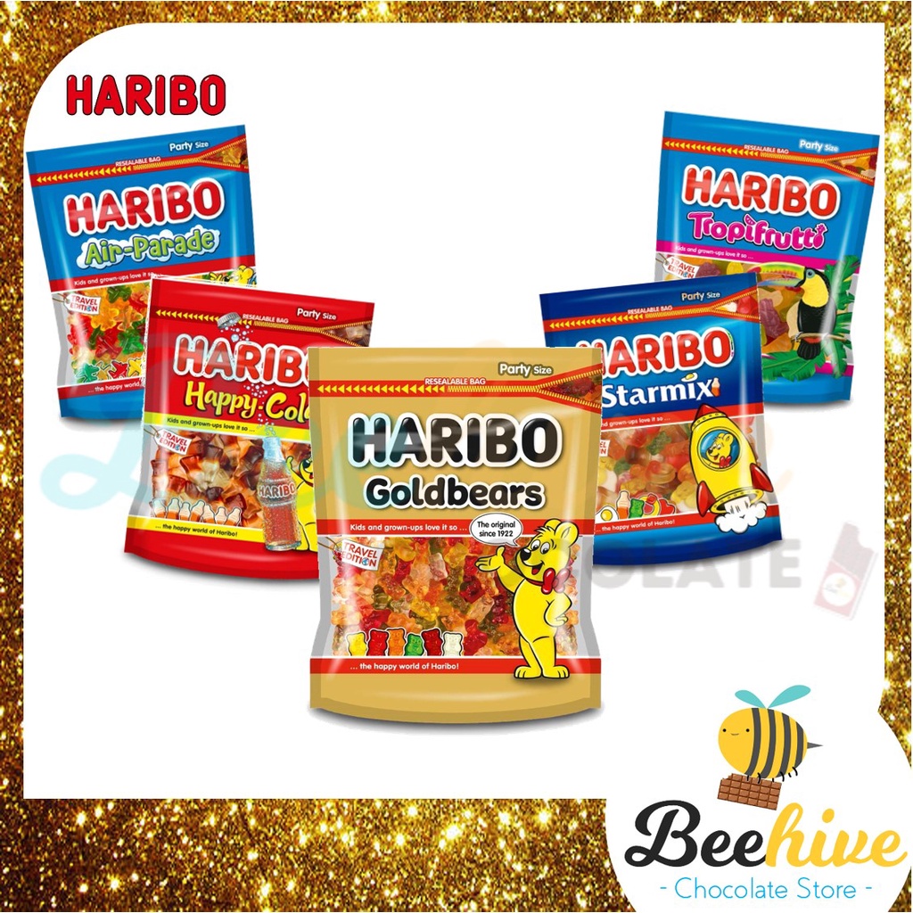 Haribo Goldbears Gummy Candy 200g - 300g [Halal] | Shopee Philippines