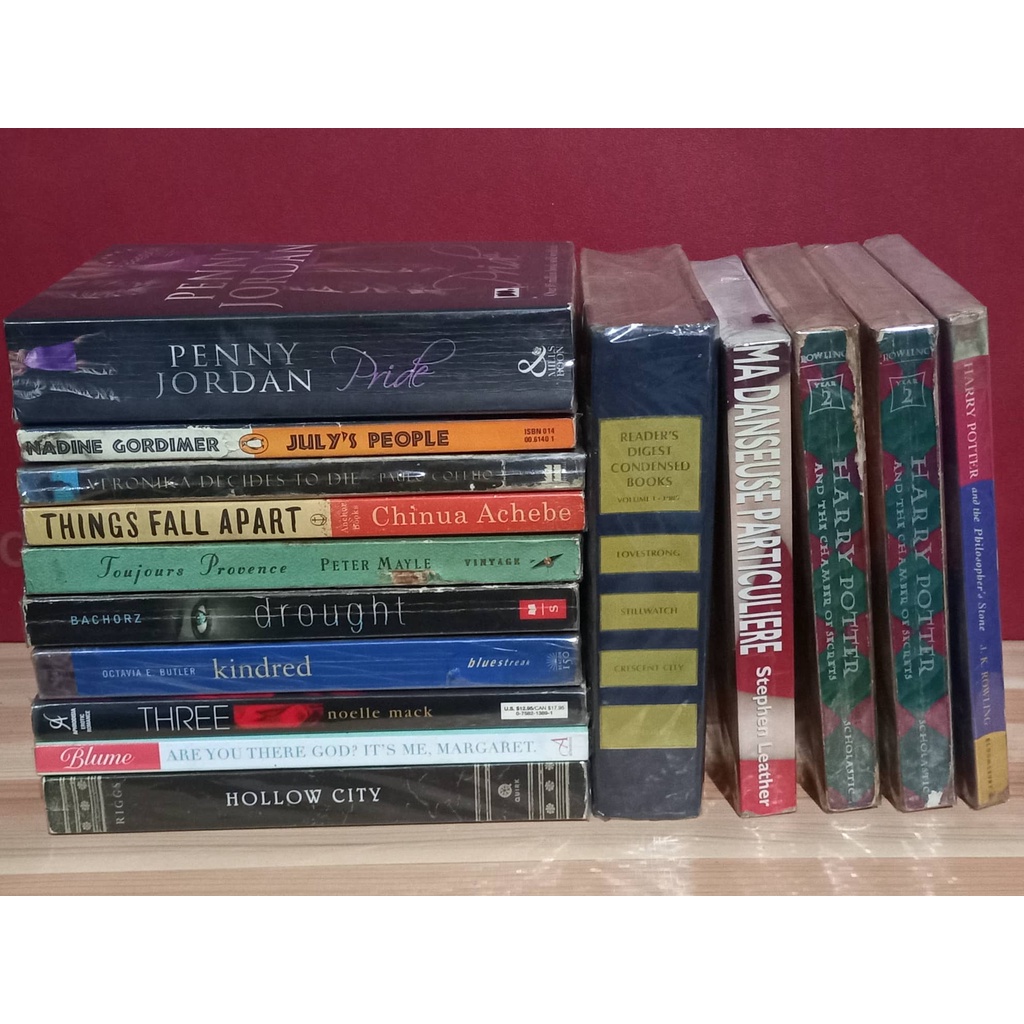 NF08 HARDCOVER & SOFTBOUND NOVELS (Pre-loved) | Shopee Philippines