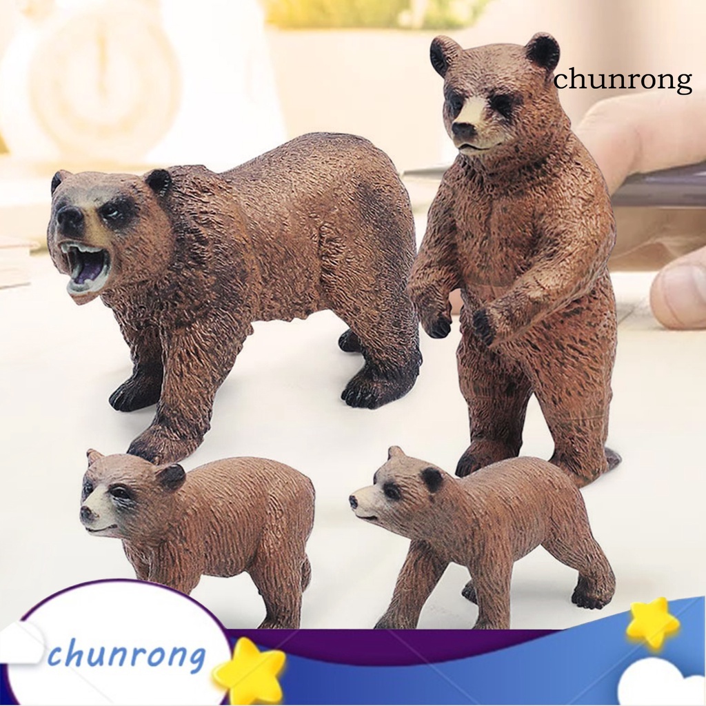 CR--Bear Model Static Multi-use PVC Simulation Bear Model Figure for ...