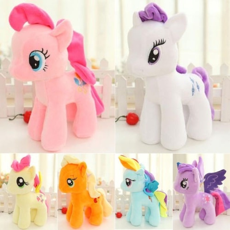 READY STOCK 25CM My Little Pony Rainbow Plush Soft Kids Hug Stuff Toy ...