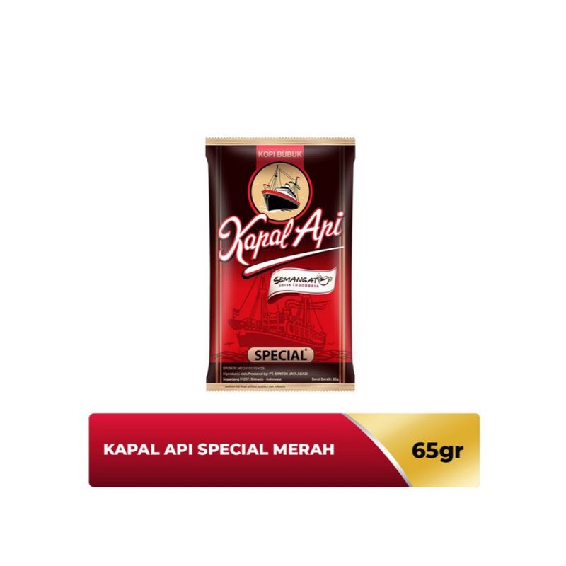 Kapal Api Special Instant Ground Coffee 65 g | Shopee Philippines