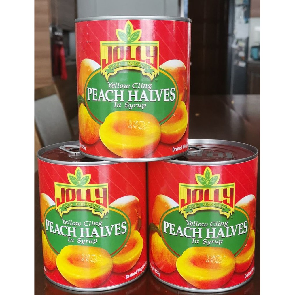 Jolly Peach Halves 825g x2s | Shopee Philippines