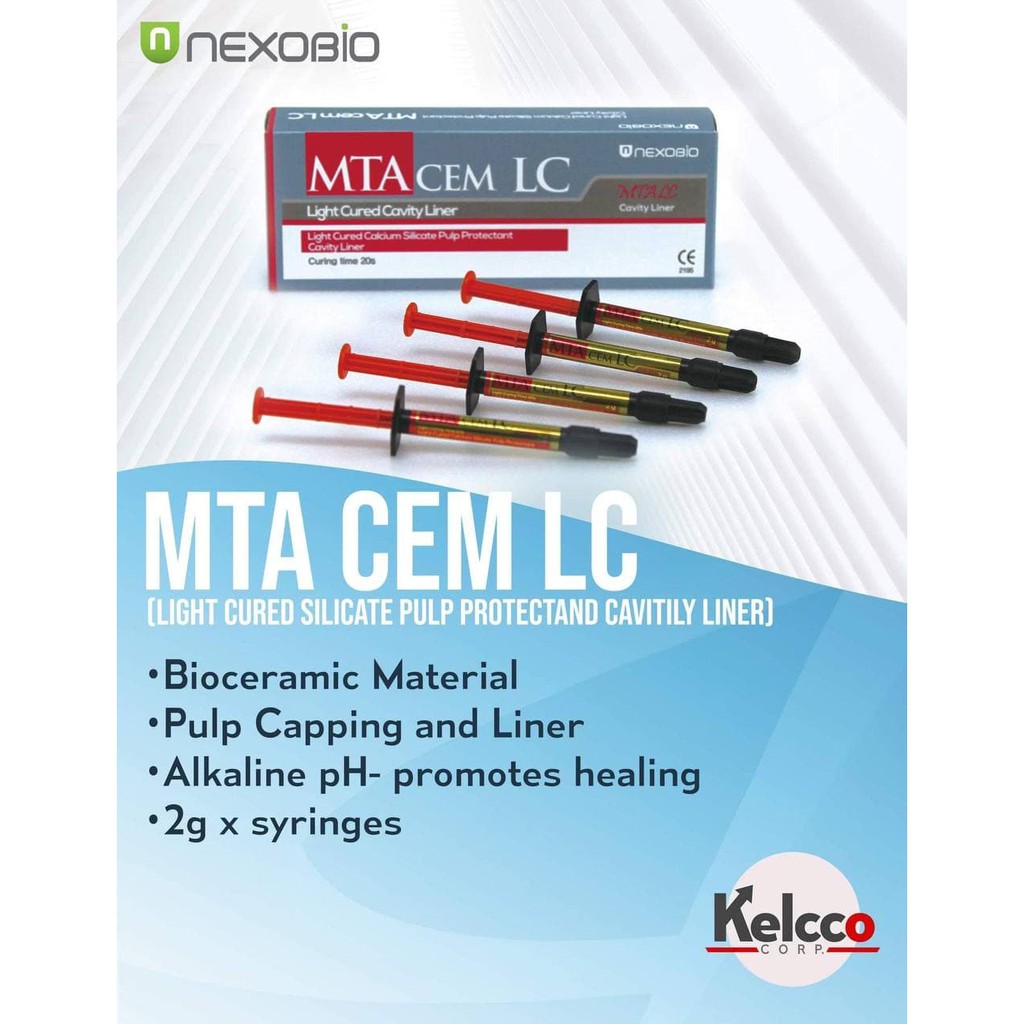 MTA Cem LC Bioceramic Dental Liner and Base by Nexobio Korea | Shopee ...