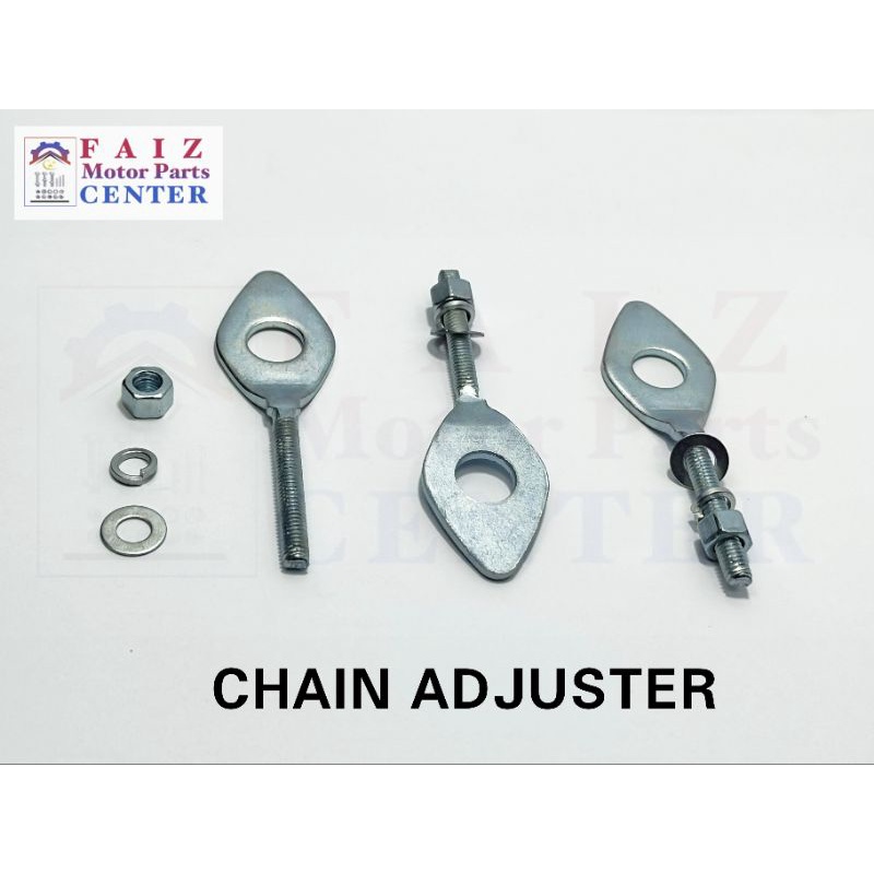 CHAIN ADJUSTER FOR FURY, TMX155,XRM, LIFAN150,CT100/BAJAJ,RUSI TC125 ...