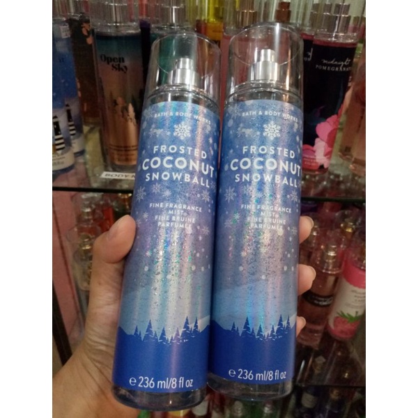 Bath And Body Works Frosted Coconut Snowball Body Mist 236ml 100