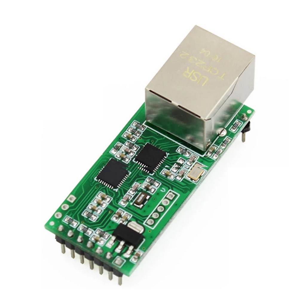 New USR-TCP232-T2 V1.2 V1.1 Tiny Serial Ethernet Converter Module Pin Type UART TTL to Ethernet ...