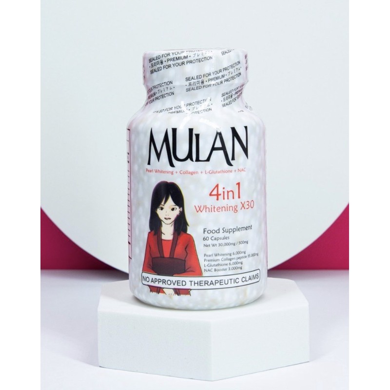 Ospa Mulan Collagen x30 Whiteing 500mg/60 Capsules | Shopee Philippines