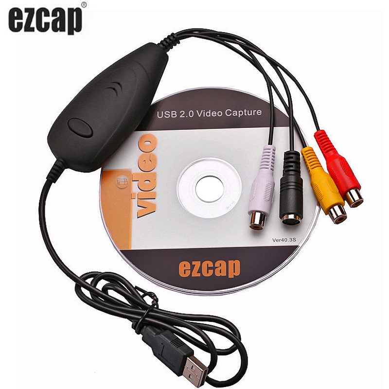 Ezcap172 USB 2.0 Audio Video Capture Card Grabber Convert Analog Video ...