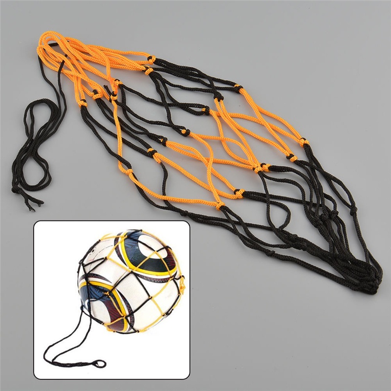 Basketball Nylon String Mesh Bag Game Ball Carry Mesh Storage Bag ...