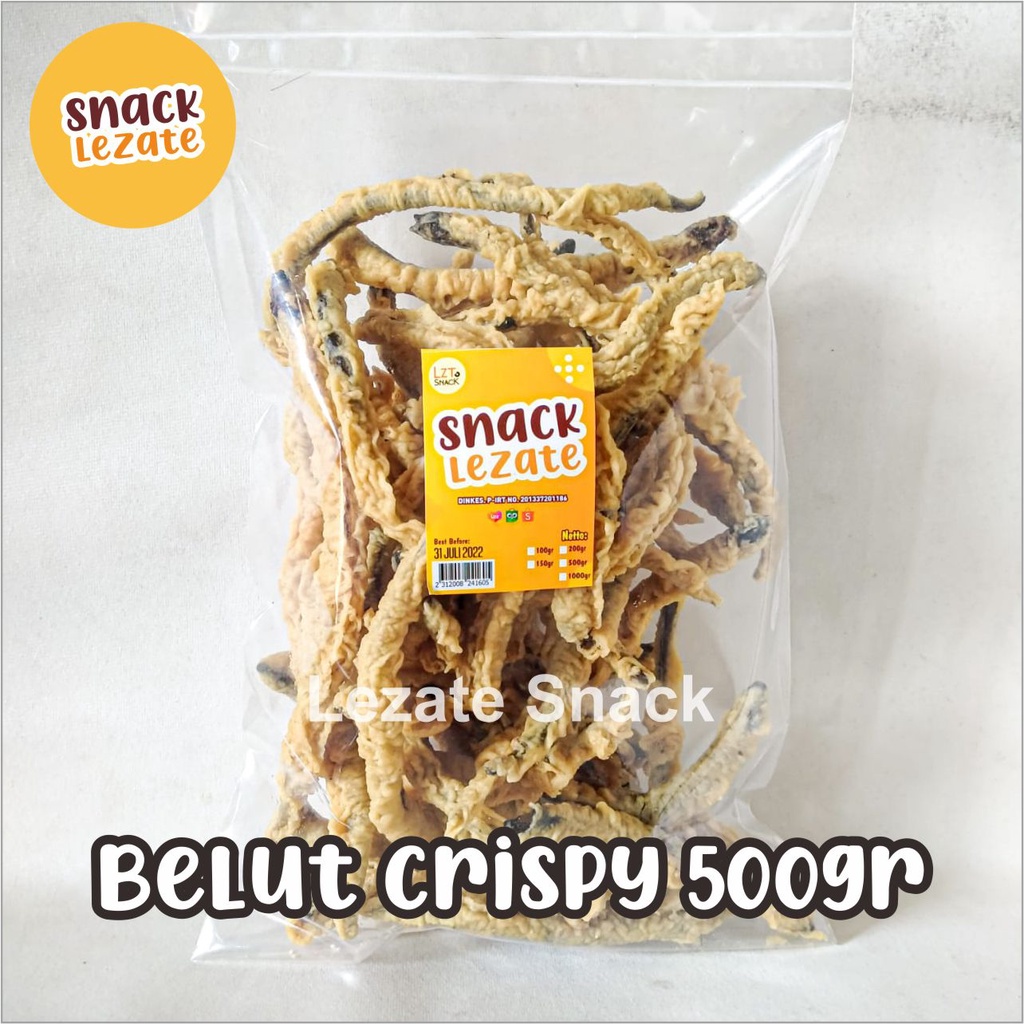 Crispy Eel 500gr Kiloan Delicious Crispy / Jogja Eel Chips 1/2 kg / Eel ...