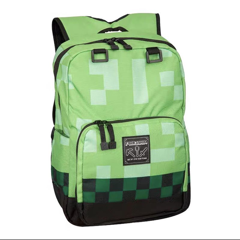 Game Minecraft Tile Backpack Laptop Bag Travel Casual Bags School Bag ...
