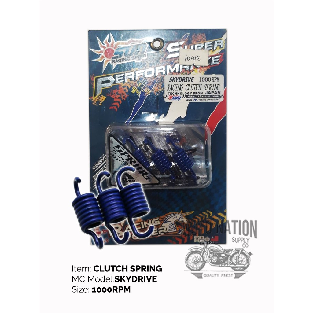 SUN Racing Clutch Spring Skydrive 1000 RPM | Shopee Philippines