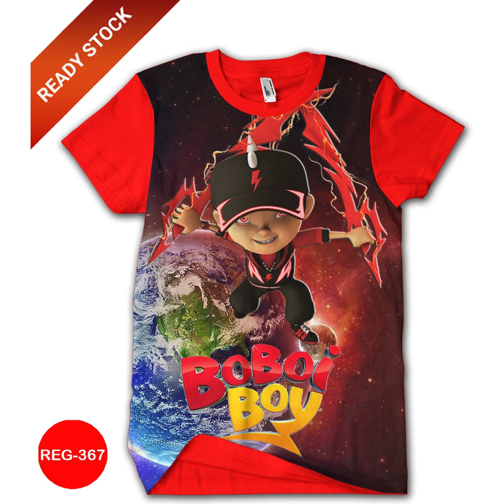 Boboiboy Clothes Lightning Lightning Lightning Earth 3D Children's ...