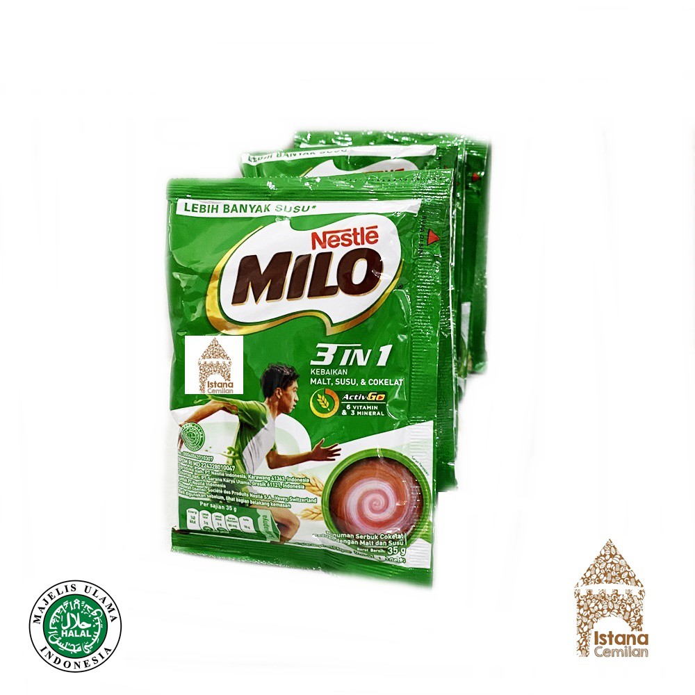 MILO 3in1 (10 sachets) . Milo 3 in 1 | Shopee Philippines