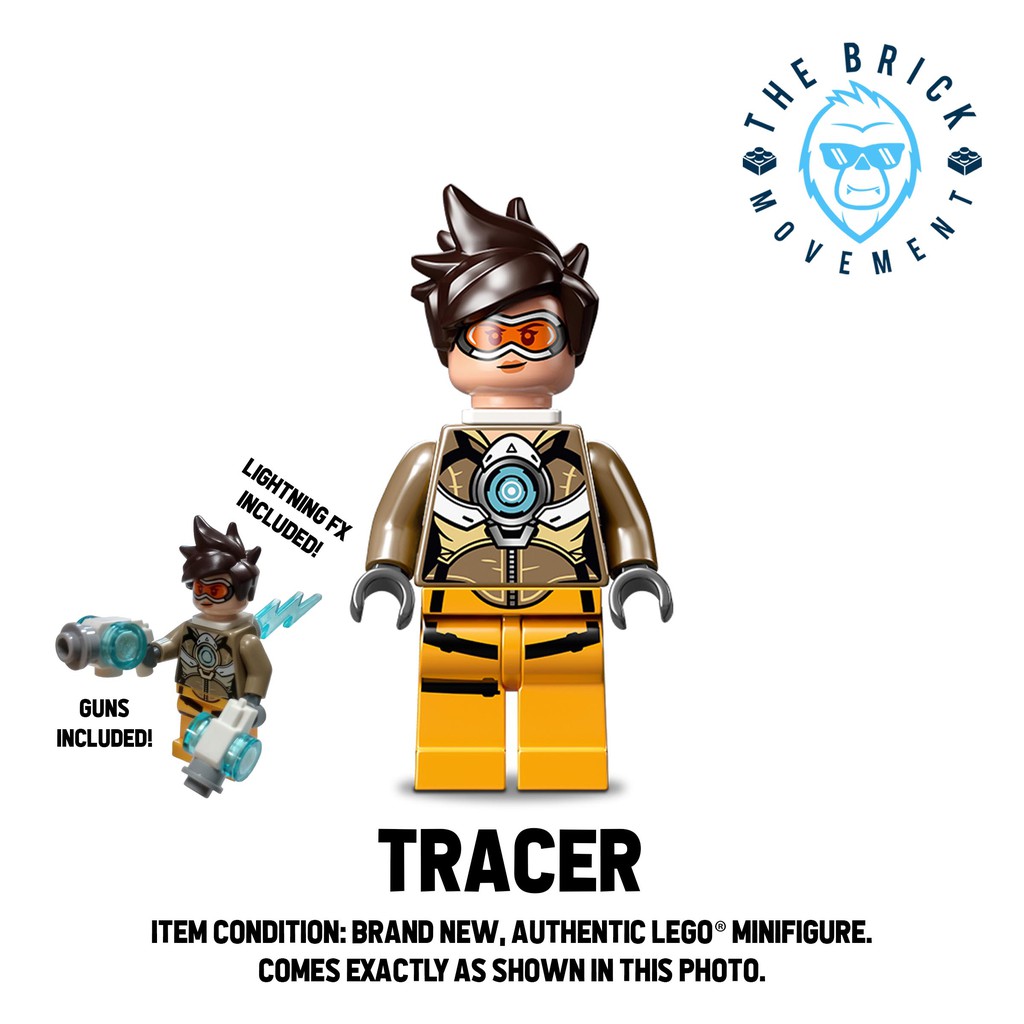 LEGO® OVERWATCH Tracer Minifigure | Shopee Philippines