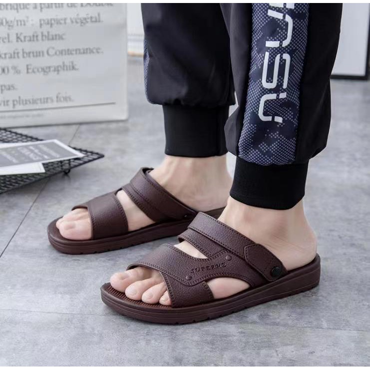 2022 New 2 Strap rubber sandals for Men good with high quality sandals ...