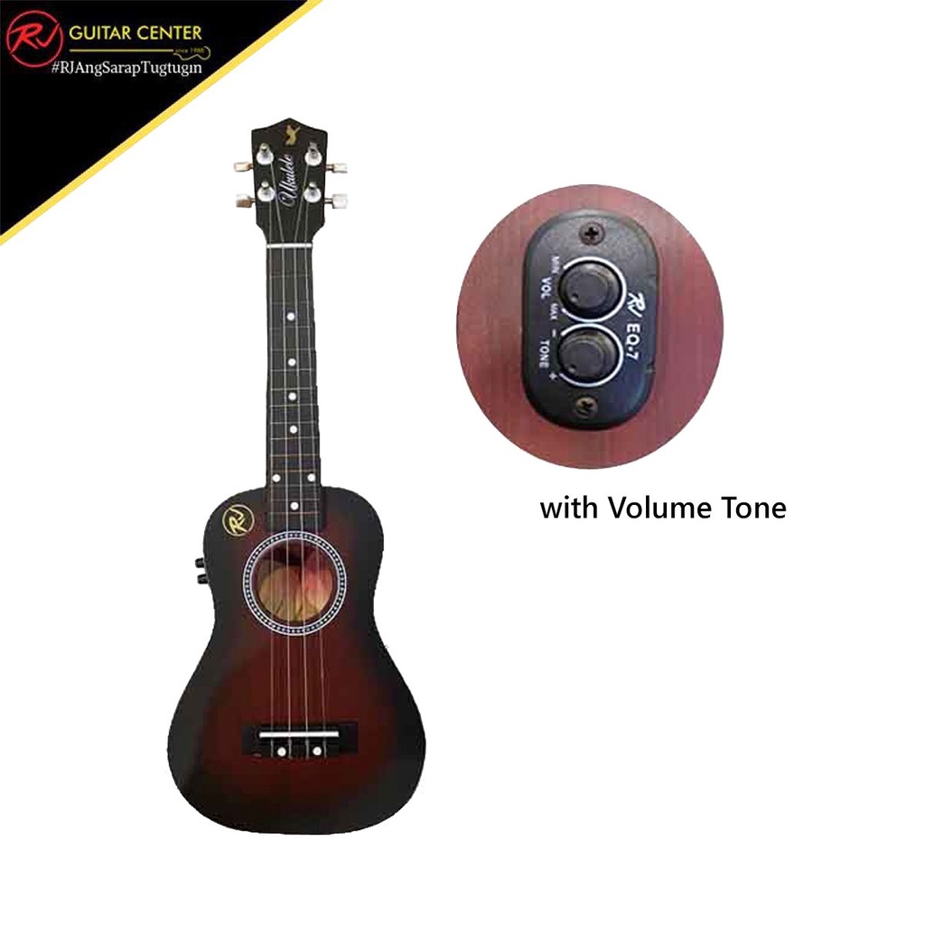 RJ Basics - Ukulele with Volume Tone Assorted Color | Shopee Philippines
