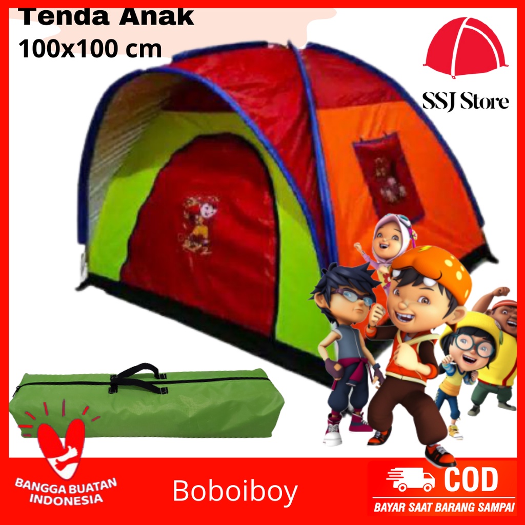 TENDA Boboiboy Children's Tent Size 100x100 cm SSJ Store Free Shipping ...