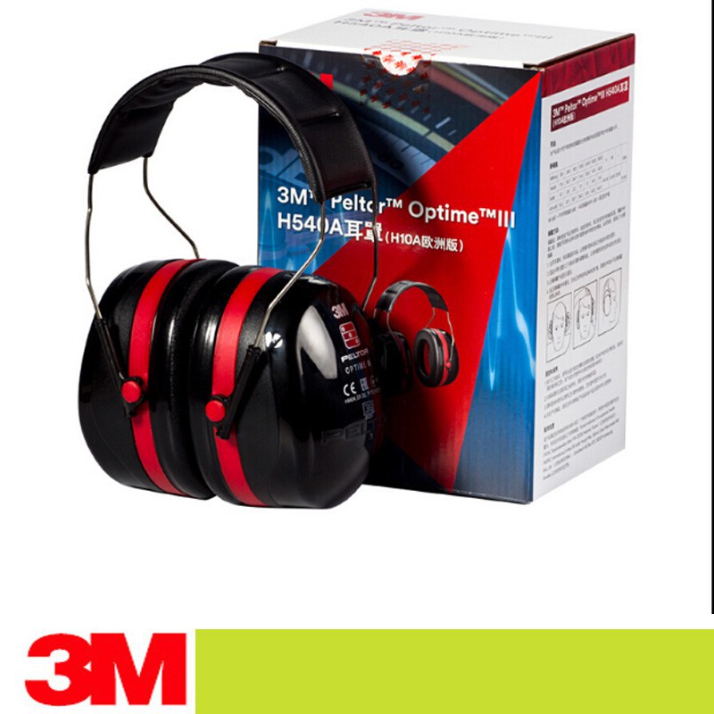 3M Peltor Optime H540A III Ear Muffs Headband Ear Defenders H540A ...