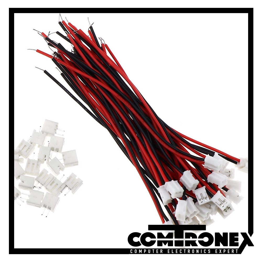 50 Set Mini JST 2.0 2 Pin Connector | Coin Slot 4 Pin Socket Terminal ...