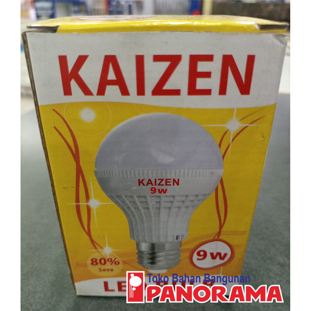 Kaizen WHITE LED BULB - 9watt | Shopee Philippines