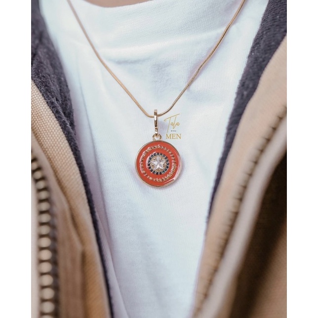 Tala by Kyla Men Captain America Inspired Collection tbk men necklace ...