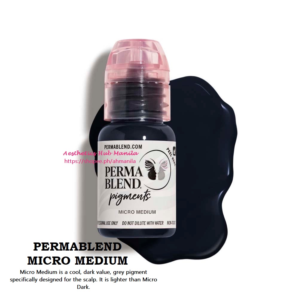 PERMABLEND MICROPIGMENTATION SCALP PIGMENT. AUTHENTIC! | Shopee Philippines