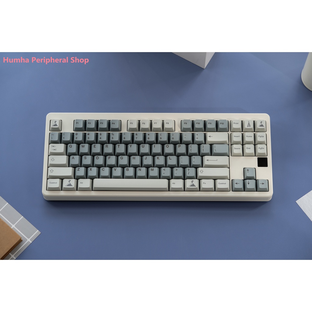 Humha Ashes keycap PBT material Dye-Sublimation Cherry profile ...