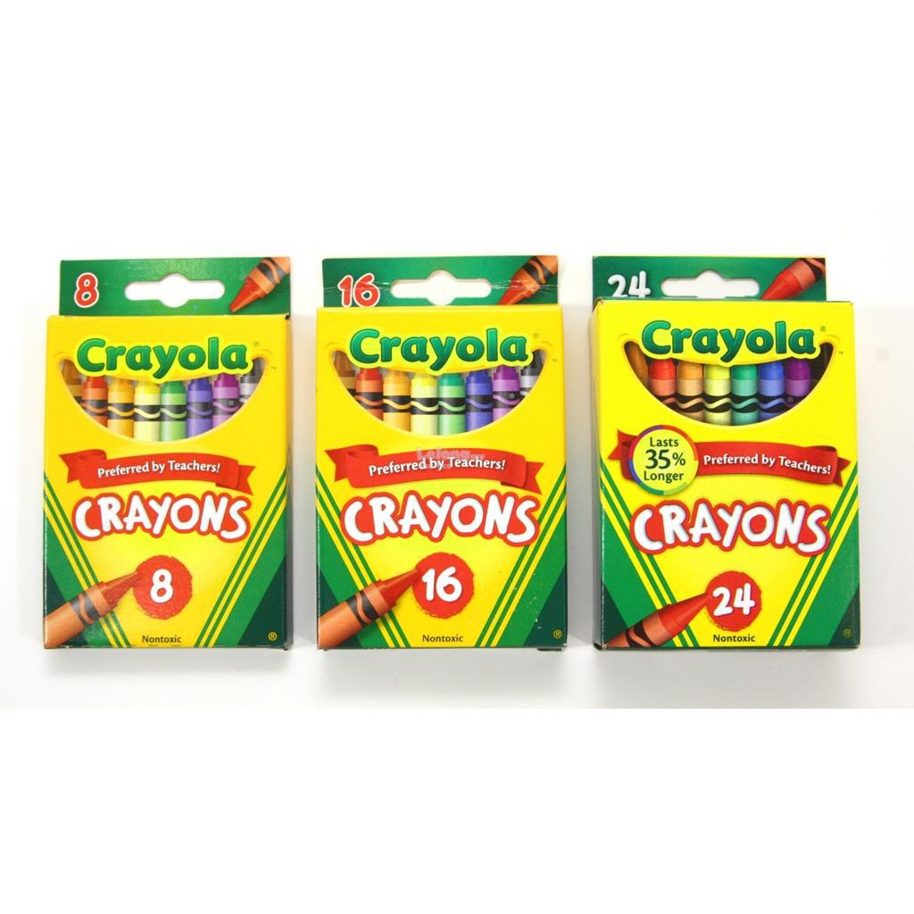 Crayola Crayons 8pcs 16pcs | Shopee Philippines
