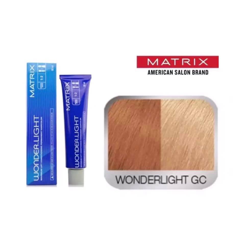 [With Freebie] Matrix Wonder Light Hair Color WL-GC Gold Copper (90g ...