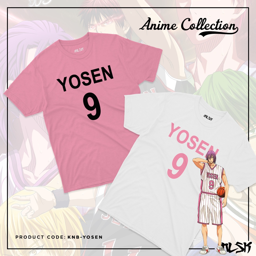 YOSEN HIGH KUROKO NO BASUKE ATSUSHI MURASAKIBARA ANIME T-SHIRT | KUROKO ...