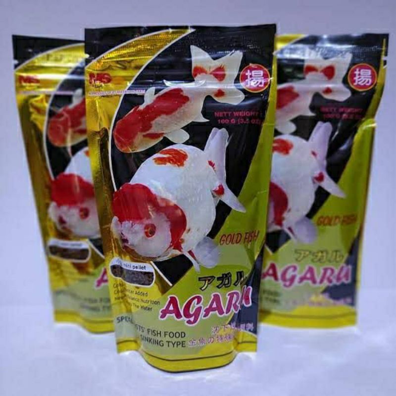 Pellet Agaru Sinking Type/Chef's Fish Food 100gr Sink | Shopee Philippines