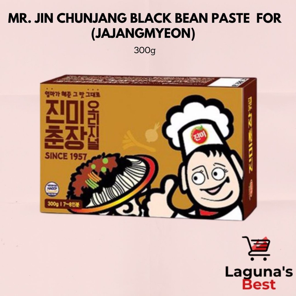 Mr. Jin Chunjang Black Bean Paste for (Jajjangmyeon) 300g | Shopee ...