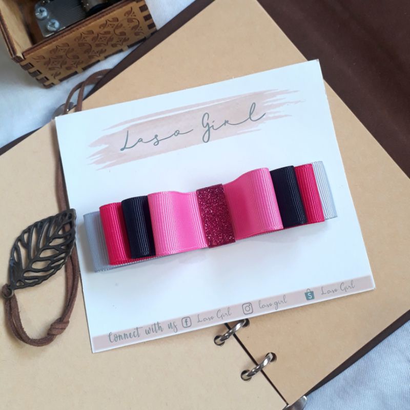 Barbie Angel Hair Bow - Laso Girl Barbie Ribbon Collection | Shopee ...