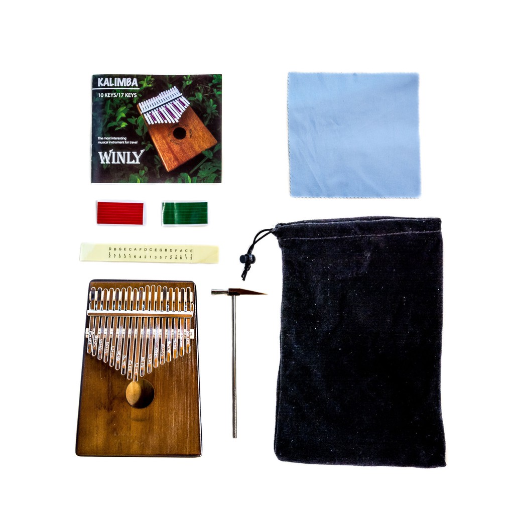 Clifton 17 Keys Solid Wood Kalimba | Shopee Philippines