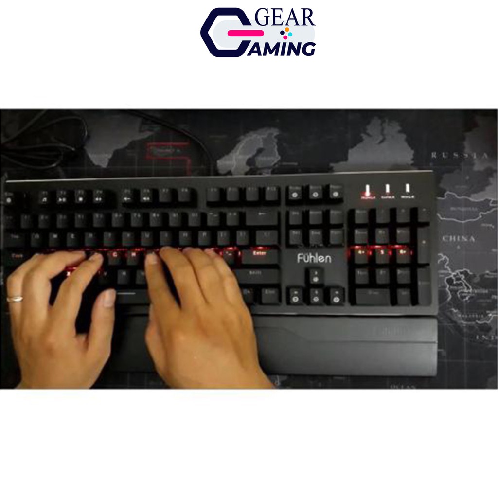 Fuhlen Eraser Gaming Mechanical Keyboard - Fuhlen E - Rainbow Led ...