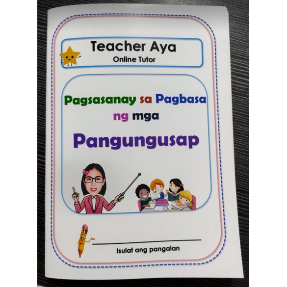 Teacher Aya's Booklet - Pagsasanay sa Pagbasa ng mga Pangungusap ...