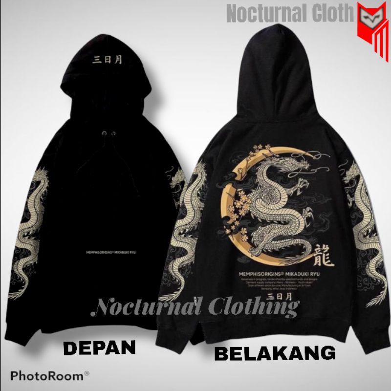 Black Edition Premium Hoodie Memphis Jacket Hoodie Memphis Japanese Hoodie Memphis Dragon Code ...