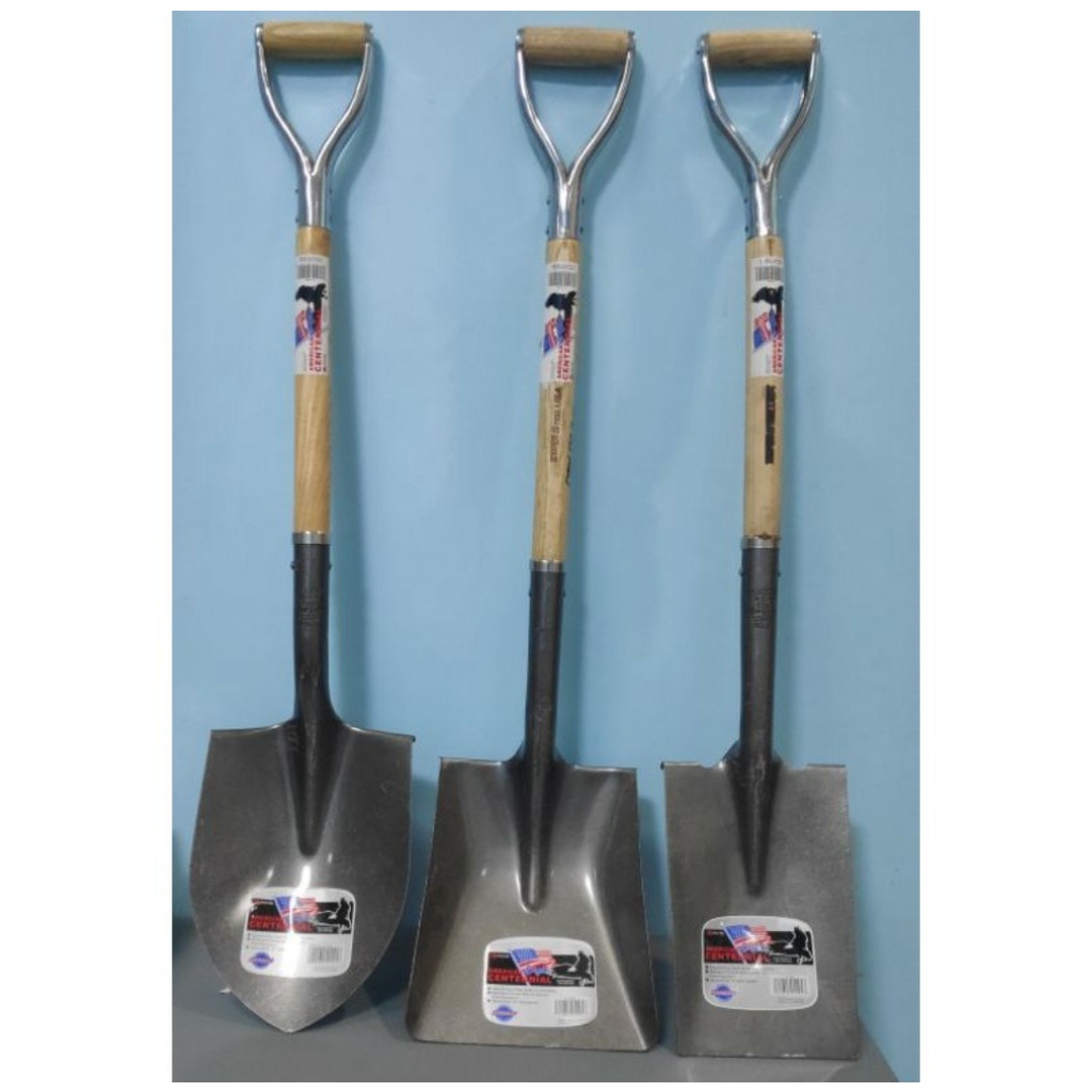 Shovel Pala USA American Eagle Centennial Round Point / Square / Spade ...