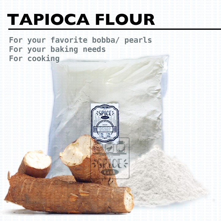Tapioca Flour gluten free (RESEALABLE) 1 kilo | Shopee Philippines