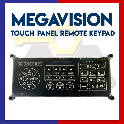Megavision Touch Panel Remote Keypad Plug and Play (Compatible for new ...