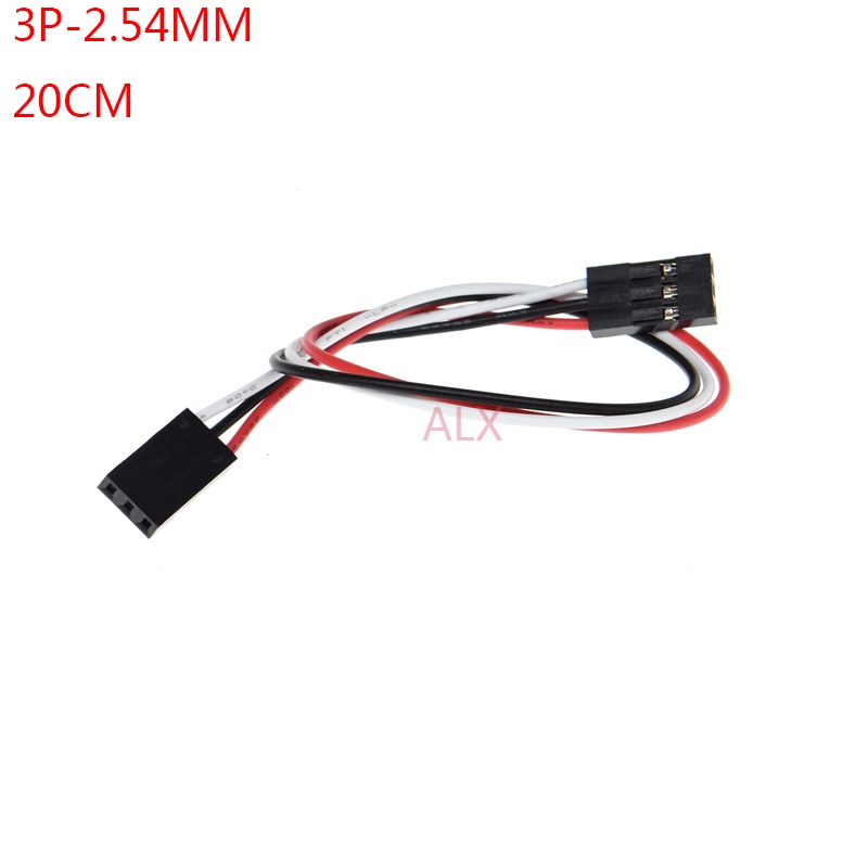 10PCS 3PIN DUPONT LINE Female To Female PITCH 2.54MM 20CM Double Head ...
