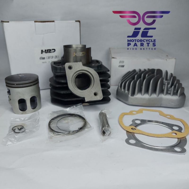 HRD CYLINDER BLOCK KIT 70CC ( 48mm ) HONDA DIO 1 AND DIO 2 | Shopee Philippines