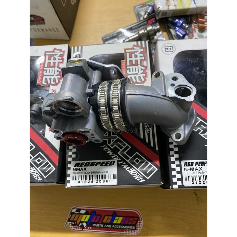 RS8 THROTTLE BODY NMAX AEROX with manifold | Shopee Philippines