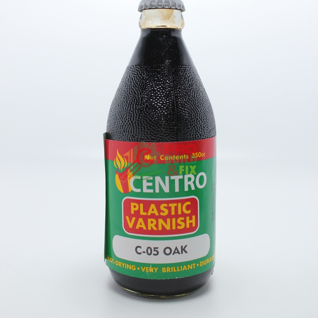 Centro Plastic Varnish 350cc Bottle | Fast Drying Varnish | Shopee ...